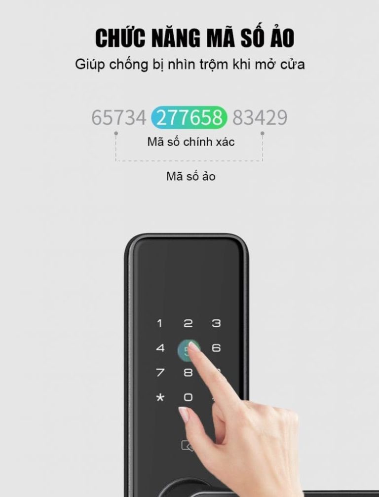 Khóa Cửa Thông Minh Kaadas S500-C Chính Hãng, Giá Tốt