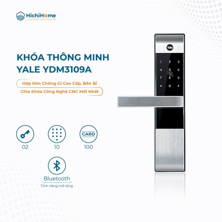 Khóa điện Tử Yale YDM3109A Chính Hãng, Giá Tốt