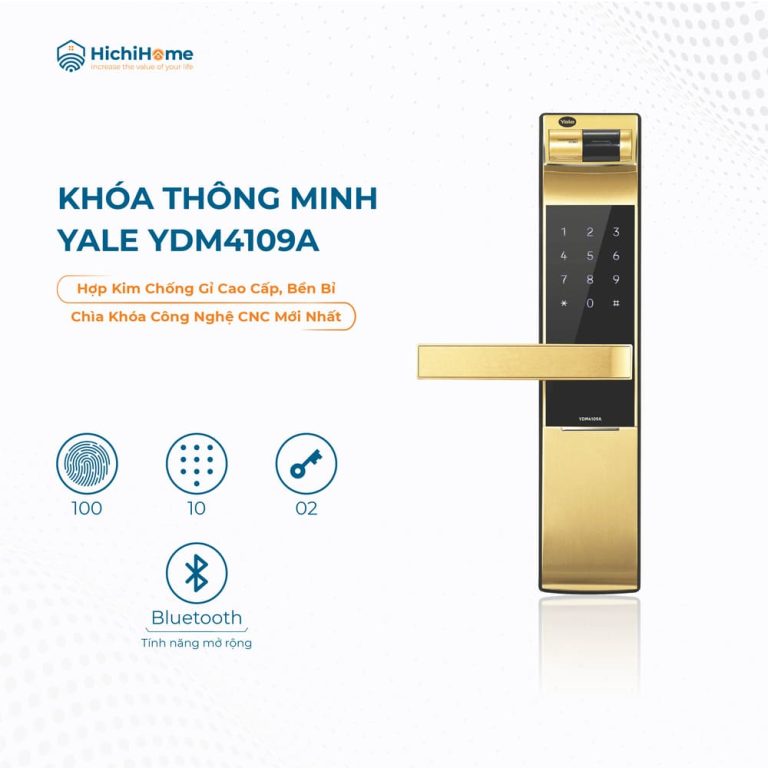 Khóa Vân Tay Yale YDM4109A Chính Hãng, Giá Tốt