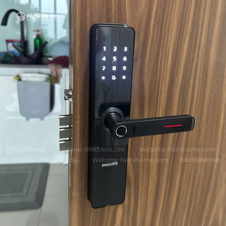 Khóa Vân Tay Philips DDL609-5HS Chính Hãng, Giá Tốt