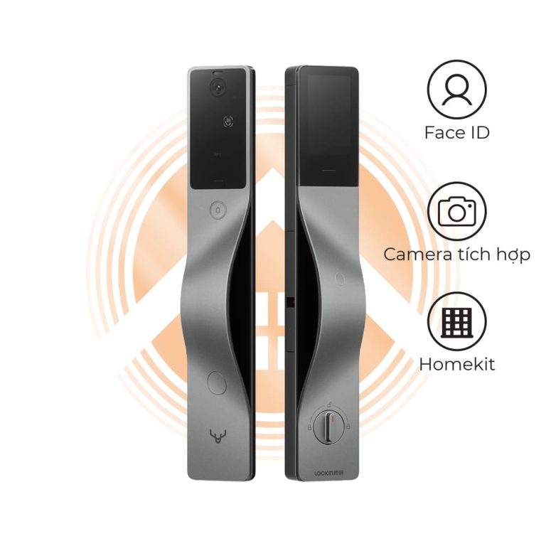 Khóa Nhận Diện Khuôn Mặt Xiaomi Lockin V5 Max Cao Cấp