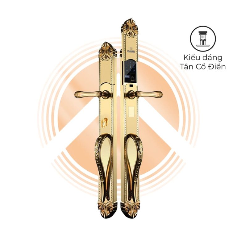 Khóa Vân Tay đại Sảnh Tân Cổ điển Kaimi DS103 Cao Cấp