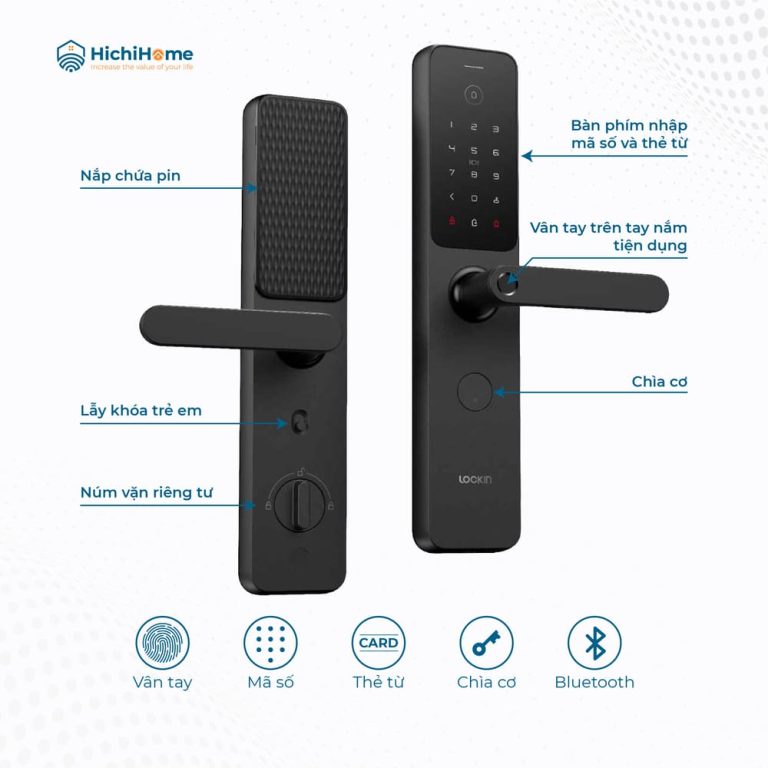 Khóa Vân Tay Xiaomi Lockin X9 Chính Hãng, Giá Tốt